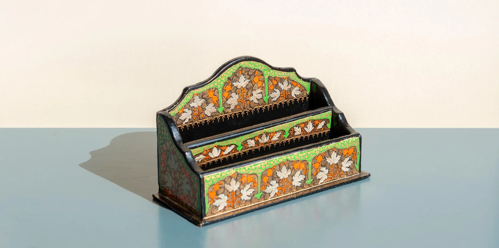 Vintage Kashmiri Indian Letter Box – Curated Vintage Store